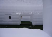 China White Color Exhibition Trade Show Inflatable Event Tent With Window for sale