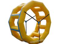 China 2.4m High 2.2m Diameter PVC Tarpaulin Inflatable Water Roller for sale