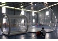 China OEM Romantic 0.8mm PVC Inflatable Transparent Bubble Tent / Balloon For Party for sale