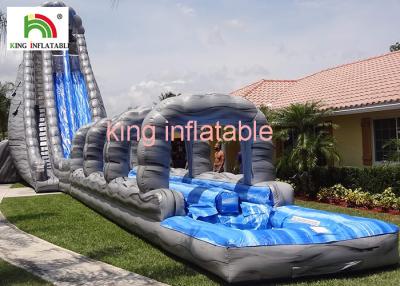 China Outside Giant Inflatable Water Slide For Adults Entertainment PVC Tarpaulin for sale