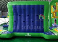 China 29.2 M*26 M Green Inflatable Water Sports Games Adult Obstacle Course for sale
