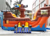 China Parrot Sea Rover Corsair Inflatable Jumping Castle Bouncer with slide for sale