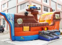 China Parrot Sea Rover Corsair Inflatable Jumping Castle Bouncer with slide for sale