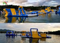 China Giant Inflatable Floating Water Park Summer Outdoor aqua park Sport Games Size 30*25 m for sale