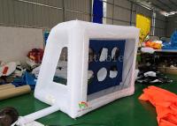 China 210D/420D Nylon Fabric Inflatable Soccer Ball Game , Outdoor Sport Game Target Dart Shooting Practice Football Goal for sale