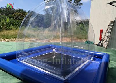 China Transparent Airtight Inflatable Camping Bubble Tent 2.4mL*2.4mW*2.5m H for sale
