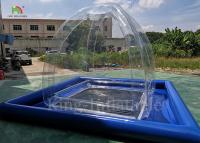China Transparent Airtight Inflatable Camping Bubble Tent 2.4mL*2.4mW*2.5m H for sale