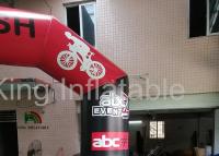 China Red Outdoor 9x4m  Durable Inflatable Banners Arches For Events Or Promotion for sale