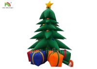China 5 m High Inflatable Merry Christmas Tree Adverting Outdoor Decorate Portable for sale