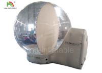 China Human Snow Globe Photo Booth Inflatable Christmas Decoration Snowball With Channel for sale