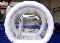 China PVC Tarpaulin  Inflatable clear Bubble Tent For Hotel 4 m Diameter for sale