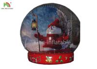 China Human Size Inflatable Snow Ball Clear 0.8 mm PVC  Globe Photo Taking EN14960 For Take Photo /Advertising for sale