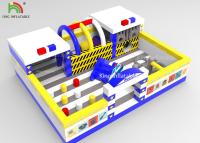 China Outdoor Kids Inflatable Amusement Park With Slide 10x8x3.4 M  One  Year Warranty for sale