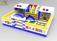 China Outdoor Kids Inflatable Amusement Park With Slide 10x8x3.4 M  One  Year Warranty for sale