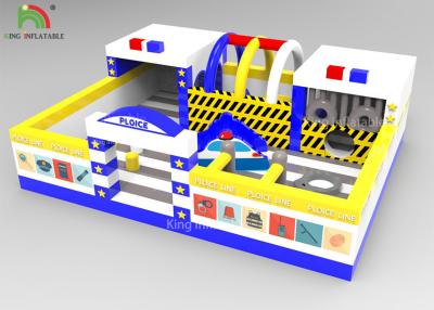 China Outdoor Kids Inflatable Amusement Park With Slide 10x8x3.4 M  One  Year Warranty for sale