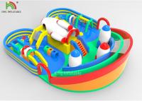 China Child Inflatable Park Spacecraft Theme Park For Commercial Amusement Party Rental for sale