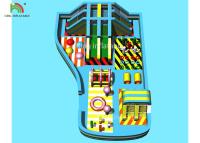 China 22*15 m Inflatable Amusement Equipment Kids Play Park Dry Slide Bouncer for sale