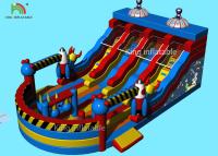 China Customized Alien Space Theme Inflatable Dry Slide Kids Jumping Castle For Party for sale