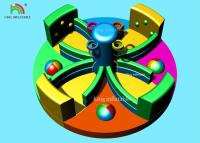 China Amusement Inflatable Sports Games Team Building Children Basketball Pitch for sale