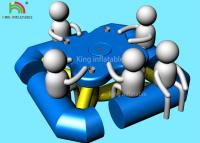 China Outside Portable Inflatable Table Sport Games Airtight Type 2.5*2.5 m Customized for sale
