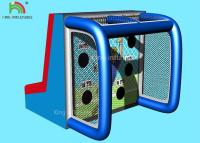 China Red Blue Multi - Functional  Inflatable Sports Games Footballs Penalty Play Games for sale
