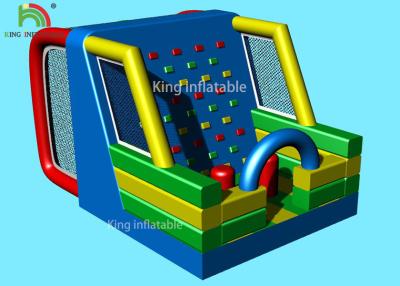 China Waterproof Inflatable Sports Games Football Penalty Combine Climbing Wall For Adults for sale