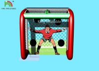 China Waterproof Inflatable Sports Games Football Penalty Combine Climbing Wall For Adults for sale