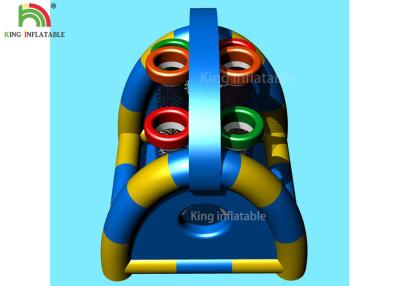 China 6 Holes Inflatable Sports Games BasketBall Shooting For Amusement Park for sale