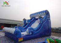 China Shark Model Inflatable Dry Slide Adults Play For Beach 2 Years Warranty for sale