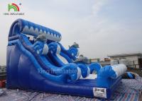 China Shark Model Inflatable Dry Slide Adults Play For Beach 2 Years Warranty for sale