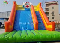China Rabbit Shape Inflatable Water Slide With Logo Printed Outside Entertainment for sale