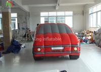 China Full Color Inflatable Advertising Products Cartoon Model Car For Display for sale
