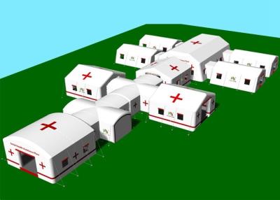 China Mobile Isolation Inflatable Medical Event Tent For Emergency Shelter Hospistal for sale