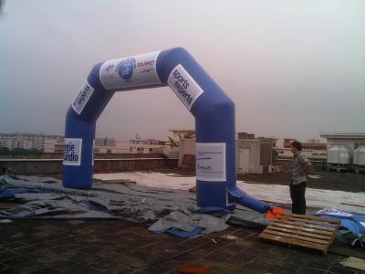 China 210D PVC Inflatable Arches For Racing Or Advertisement Advertising Leds Arch for sale