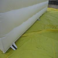 China White Color 12m Square Inflatable Event Tent / Party Tent / Outdoor Event Tent for sale