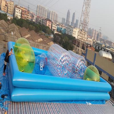 China PVC Tarpaulin Inflatable Swimming Pools for sale