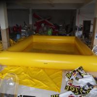 China Inflatable Swimming Pools 0.9mm PVC Tarpaulin 0.65 m Pipe For Intdoor Amusement for sale