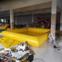 China Inflatable Swimming Pools 0.9mm PVC Tarpaulin 0.65 m Pipe For Intdoor Amusement for sale