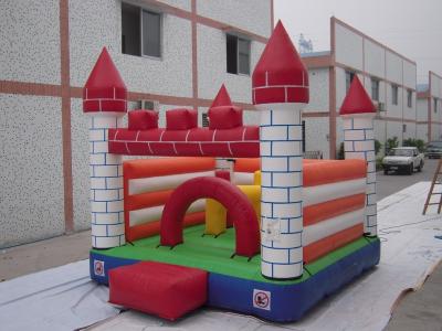 China Oxford fabric Indoor Commercial Bounce Houses / Kids Inflatable Residential Jumping Castle for sale