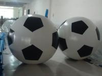 China PVC Tarpaulin Inflatable Footballs Inflatable Sports Games Inflatable 2 Meter Diameter Footballs for sale