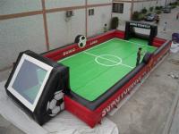 China Inflatable Standard Football Playground Inflatable Sports Games For Amusement Park Equipment for sale