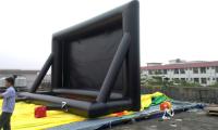 China Outdoor Inflatable Movie Screen 0.55mm PVC Tarpaulin Movie Screen for sale