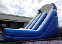 China Customize Inflatable Water Slide / Kids Amusement Park 0.55 mm PVC Tarpaulin for sale