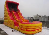 China Giant Inflatable Water Slide With Pool For Kids / Adults Amusement Inflatable Pirate Ship for sale