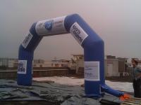 China Inflatable Arches for Sports, Events / Air Continuous Inflatable Archway with LOGO Printing for sale