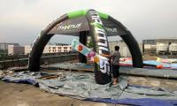 China Inflatable Spider Tent / Digital Printing Inflatable Roof Tent For Moving Events for sale