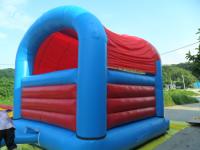 China Spider Man Commercial Bounce Houses fire retardant , Customized for sale