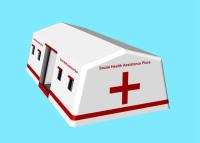 China Isolate PVC Tarpaulin 0.65Mm Inflatable Hospital Tent for sale