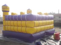 China Inflatable Commercial Bounce Houses / Mini Imperial Palace Castle for sale