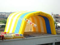 China 10m Arch Shaped Inflatable Event Tent Moveable Outdoor Arena Customize for sale